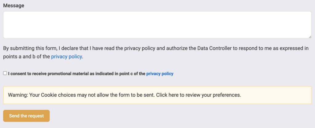 How to make contact forms GDPR compliant - My Agile Privacy