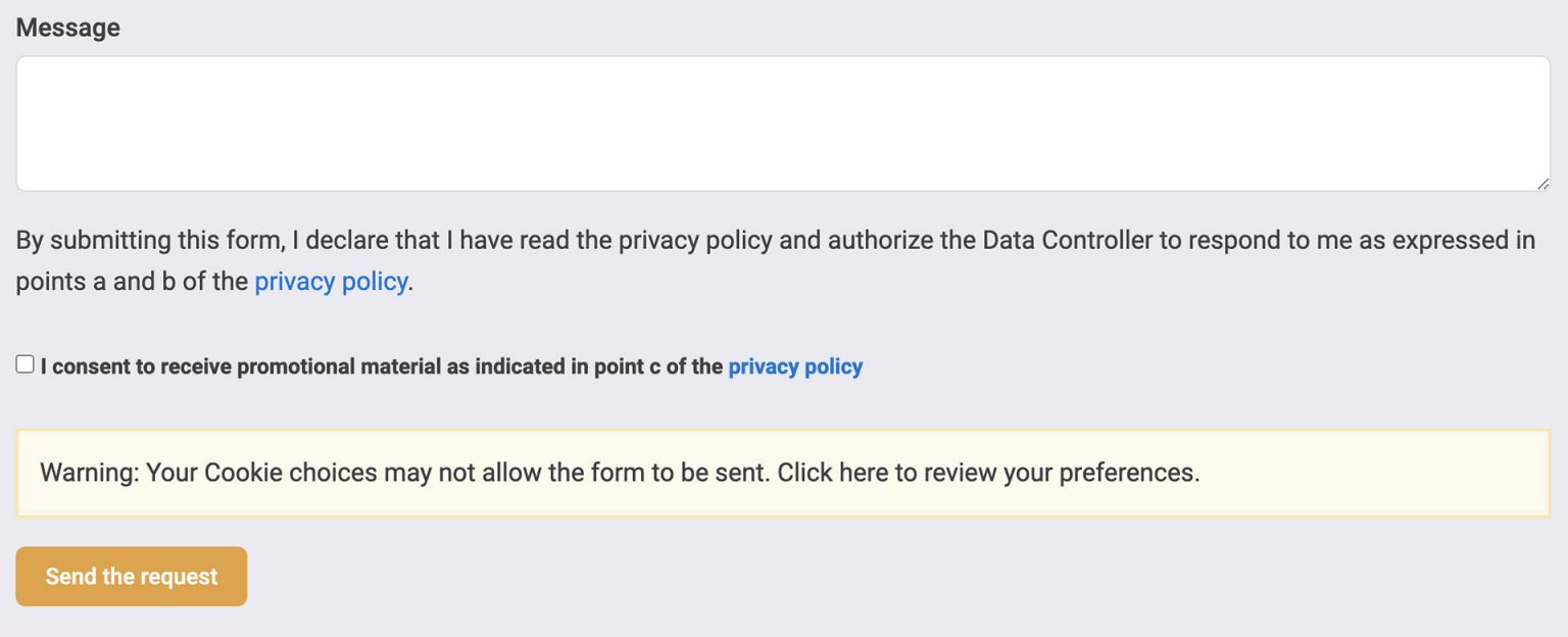 How to make contact forms GDPR compliant - My Agile Privacy